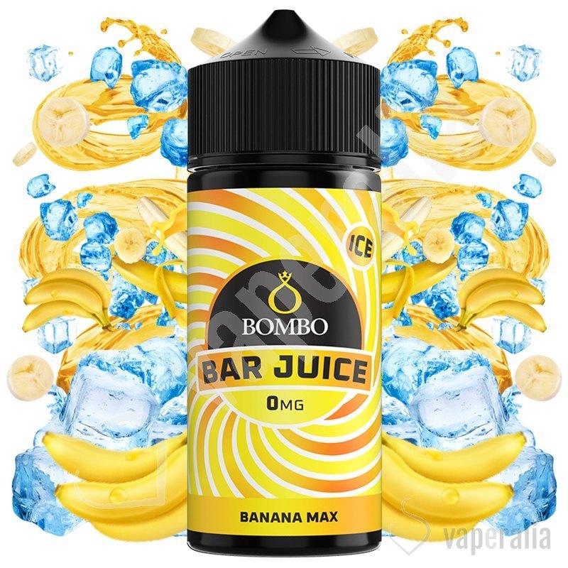 Banana Max Ice 100ml - Bombo Bar Juice - Vaperalia